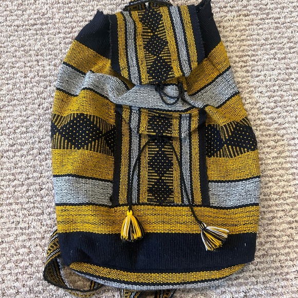 Urban Outfitters | Bags | Y2k Drugrug Yarn Beach Bag Back Pack Pouch In ...